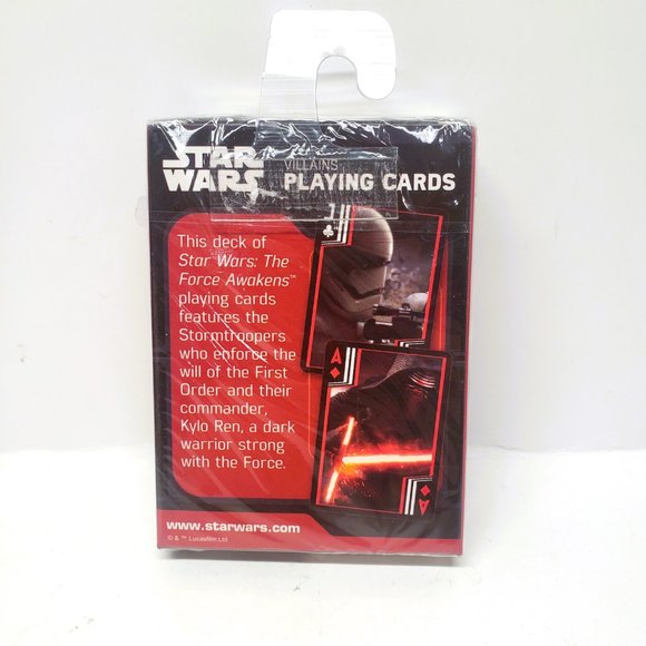 Cartamundi | Toys | New Star Wars Playing Cards The Force Awakens ...